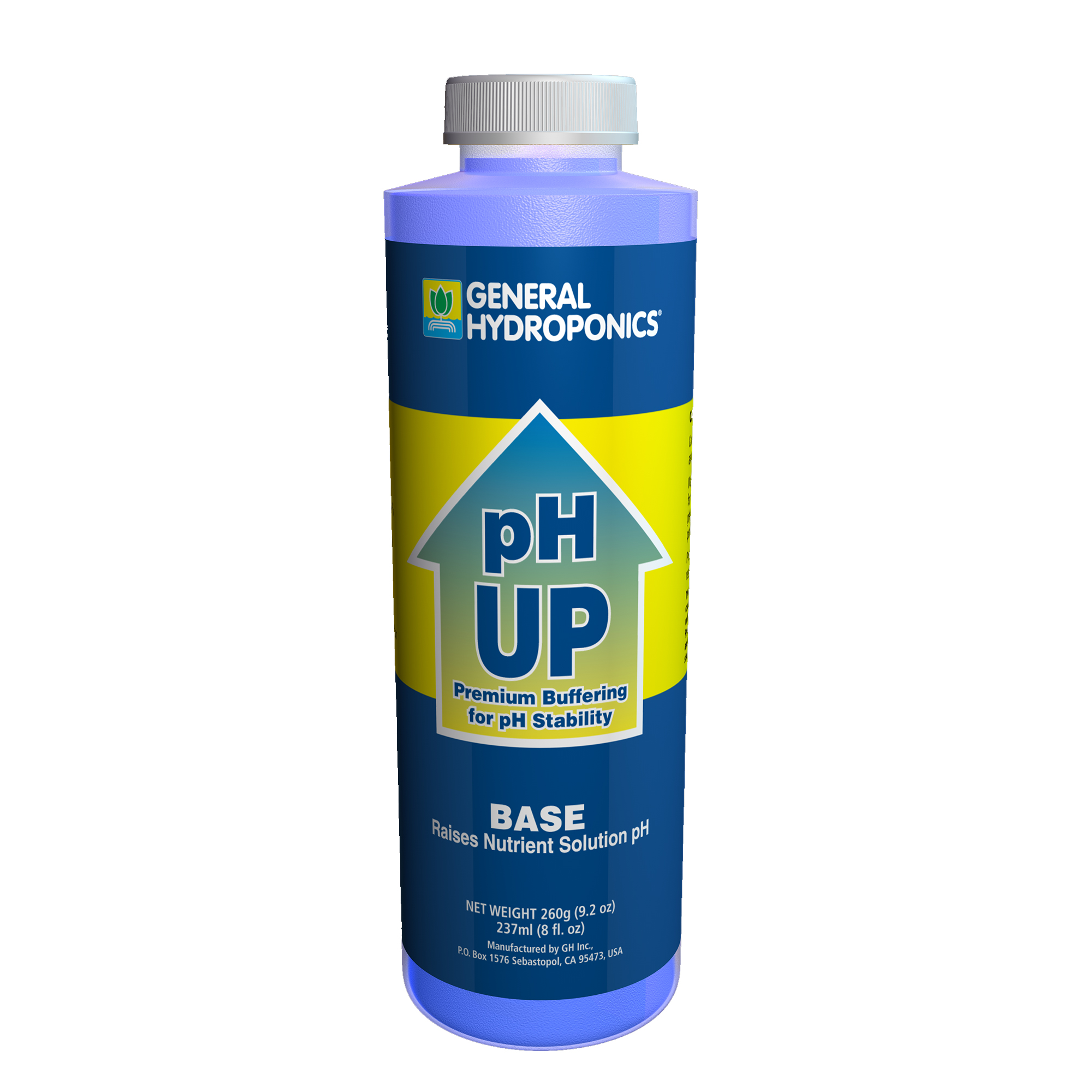 General Hydroponics pH Up Liquid (8 oz) - SproutHouse Supply