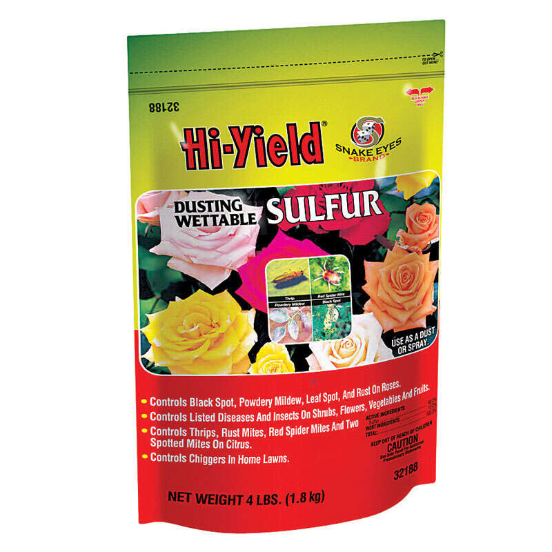 Hi-Yield Dusting Wettable Sulfur (4 lb) - SproutHouse Supply